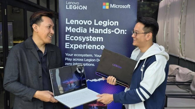 Perkuat Pasar Gaming Indonesia, Lenovo Rilis Legion Gen 10 dan Legion Go 2
