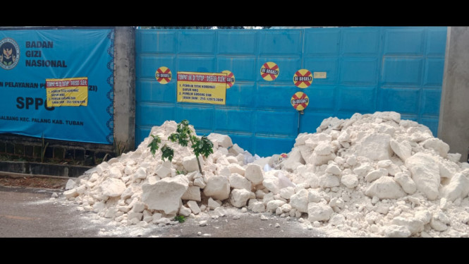 Dipicu Perjanjian Uang Sewa, SPPG di Tuban Disegel Pemilik Lahan