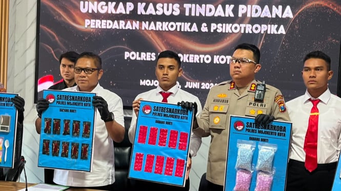 Polisi Ungkap Narkoba Varian Baru Masuk Jatim di Mojokerto, Harganya ...