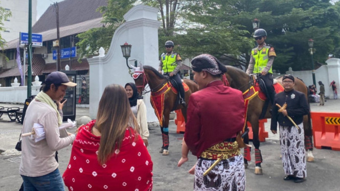 Polsatwa Polda DIY jadi Ajang Foto Wisatawan