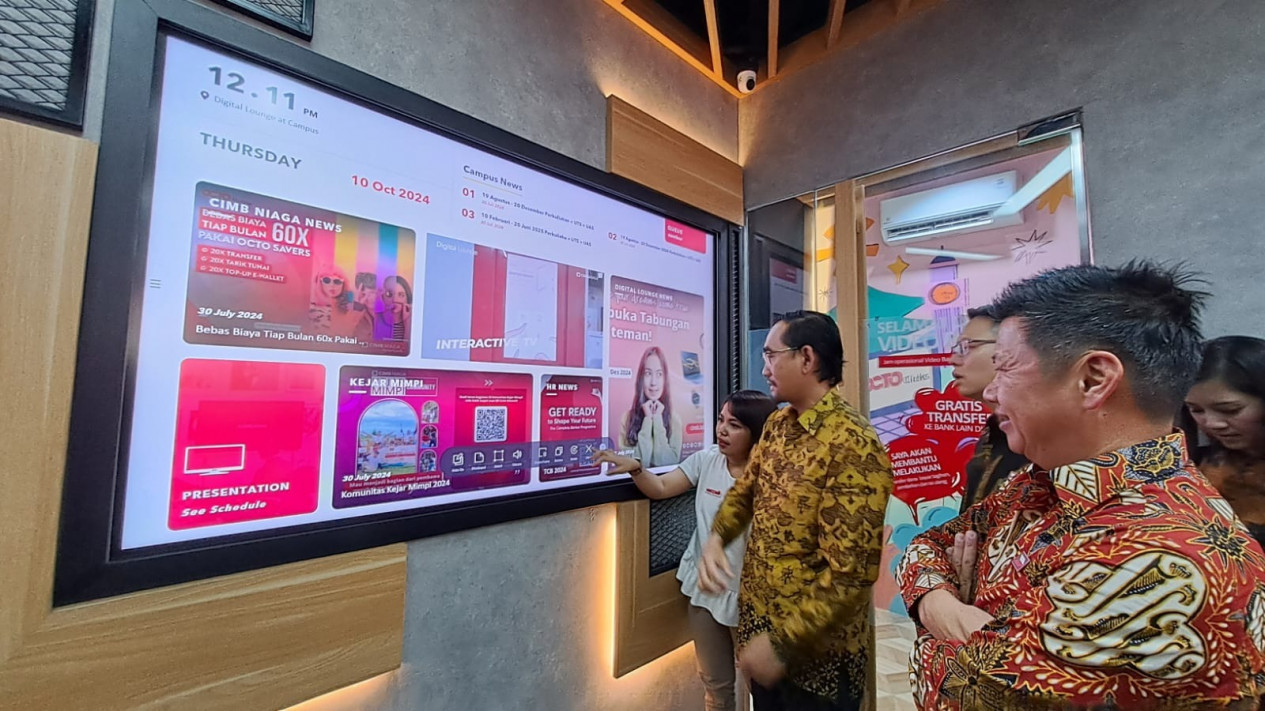 Foto UB Malang Jadi yang Pertama di Jatim Miliki Digital Lounge Kampus ...