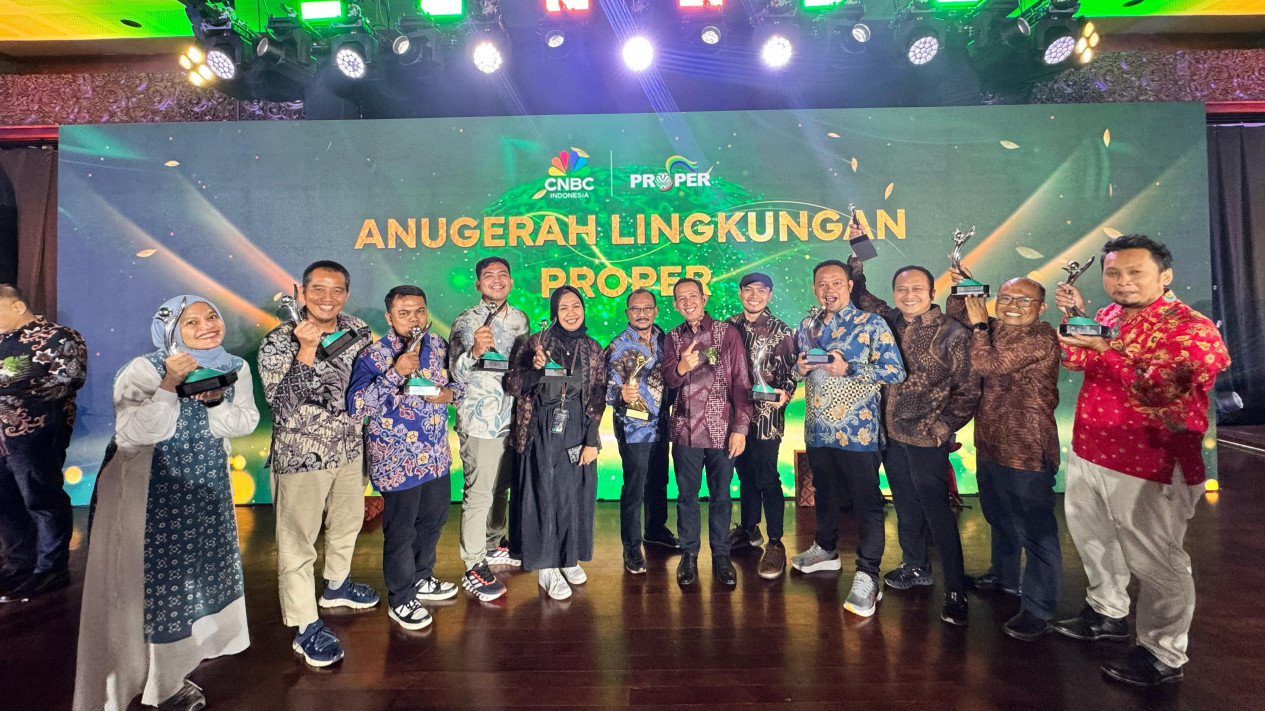 Foto Pertamina Sumbagut Raih PROPER Emas dan 10 PROPER Hijau