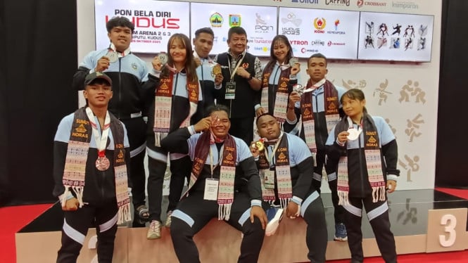 Sambo Sumut Kembali Sumbang Emas PON Bela Diri 2025, Target Terpenuhi