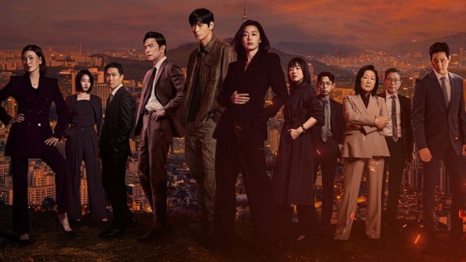 Sinopsis Drama Korea Tempest 2025, Thriller Politik Dibintangi Jun Ji Hyun dan Gang Dong Won