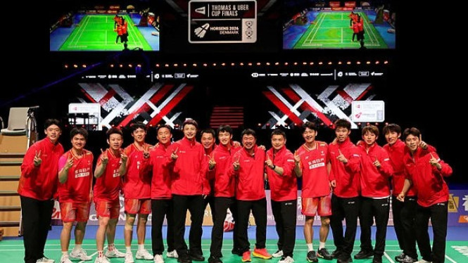 China Juara Thomas Cup 2026 Usai Gagalkan Kejutan Prancis di Final