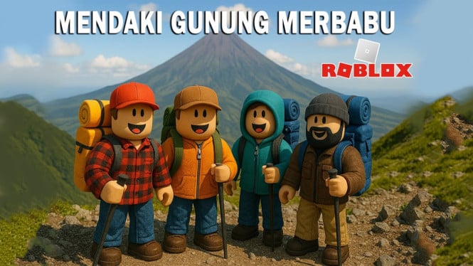 Cara Mendaki Gunung di Roblox Bersama Teman, Dijamin Seru!