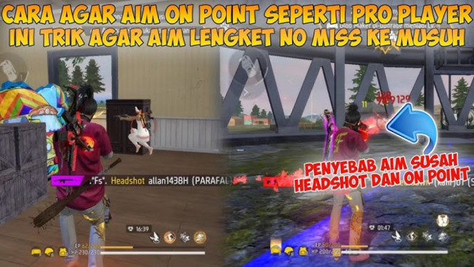 Cara Meningkatkan Aim di Free Fire Biar Nggak Miss Lagi