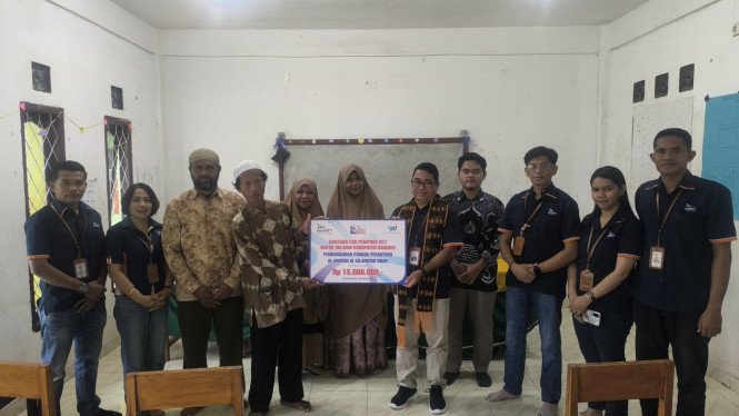 Bank NTT Mbay Salurkan Dana CSR Pemprov Untuk Pondok Pesantren Al-Ummah ...