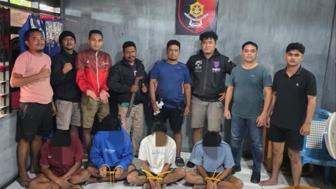 Polres Sumba Timur Bekuk 4 Pelaku Pembacokan di Waingapu