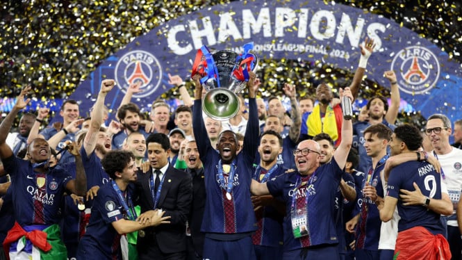 PSG Berhasil Mempertahankan Gelar Liga Champions Mereka