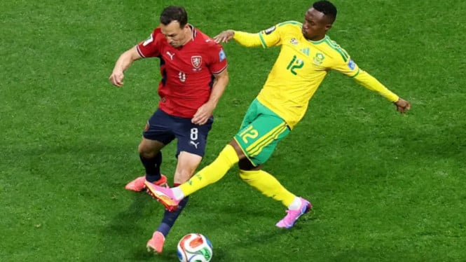 Piala Dunia 2026: Bafana Bafana Afrika Selatan Imbangi Ceko