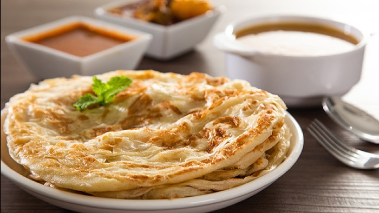 Foto Roti Cane: Kelezatan Berlapis dari India yang Merajai Lidah Nusantara