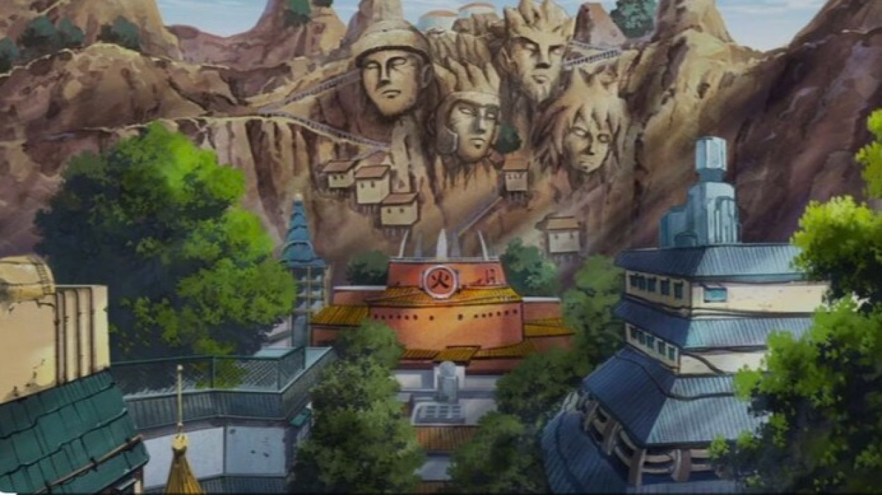Foto Negeri Konoha, Legenda Kota Dalam Kisah Epik Naruto