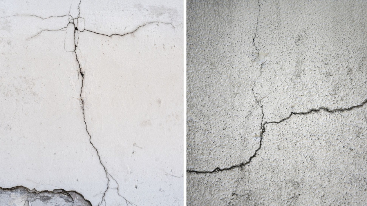 Foto Sudah Tambal Tapi Retak Lagi? Coba Cara Ini, Dijamin Dinding Rumah ...