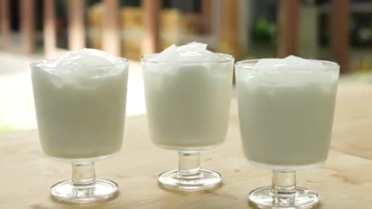 Foto Rahasia Coconut Milkshake Segar Ala Mr. Coconut Singapore, Segar ...