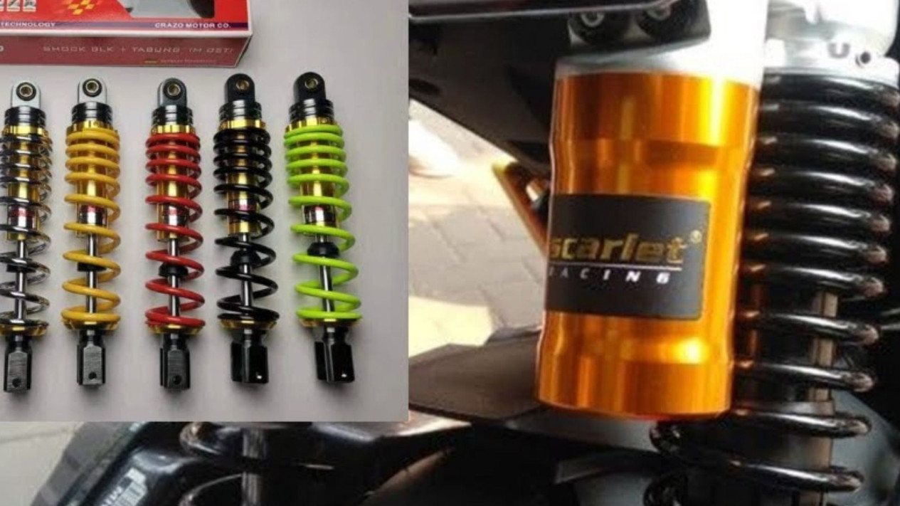 Foto 5 Shockbreaker Motor Matic yang Bikin Gaya Makin Keren dan Nggak ...
