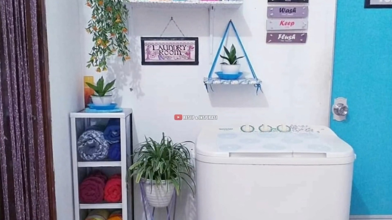 Foto Desain Ruang Cuci Baju di Lahan Sempit? Bisa Banget! Ini 6 Ide ...