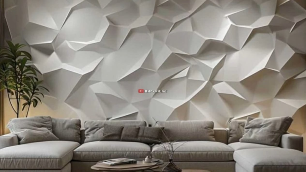 Foto Ganti Dinding Langsung Beda! 5 Motif Wall Panel PVC Paling Kece ...