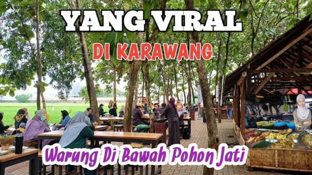 Warung Tuang Karawang Viral! Sajikan Udang Khas Aceh dengan Pemandangan Sawah Hijau yang Bikin Betah