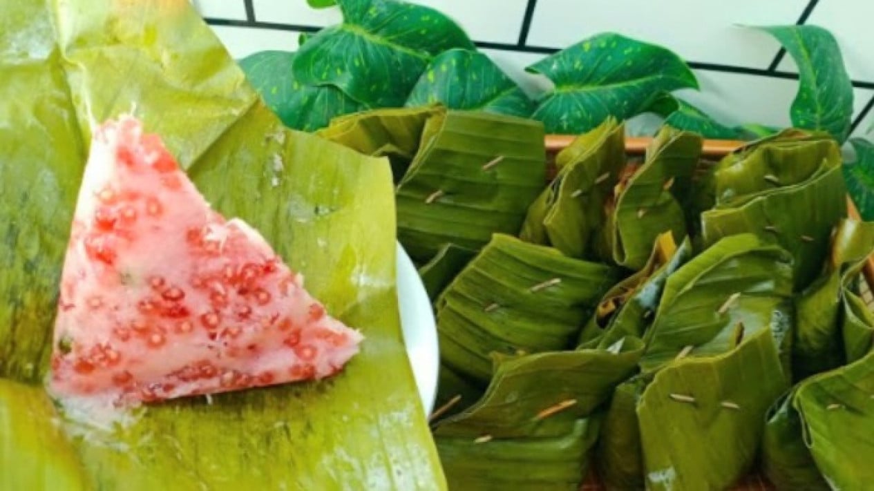 Resep Kue Abuk Sagu Merah Putih, Manis dan Ngangenin