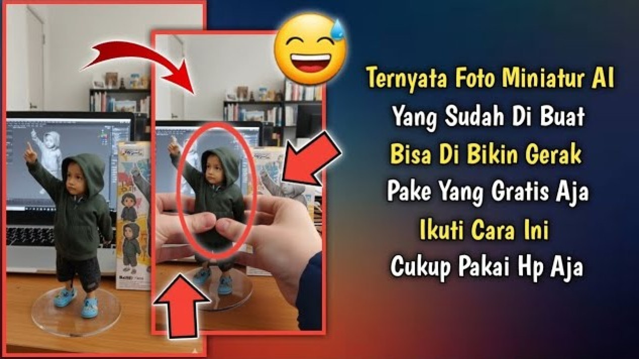 Cara Bikin Video Miniatur AI Bergerak Super Gampang, Hasilnya Auto Viral dan Bikin Kagum!