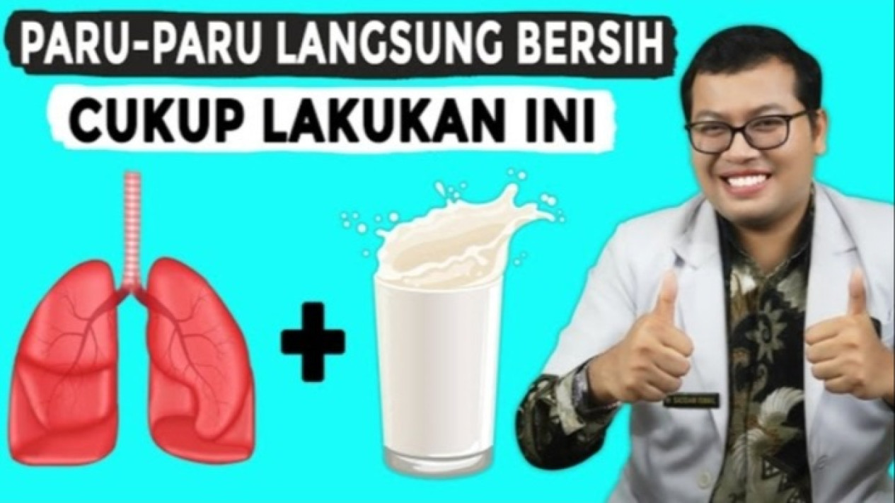 Stop Batuk-Batuk! Ini 8 Cara Membersihkan Paru-Paru yang Kotor dari ...