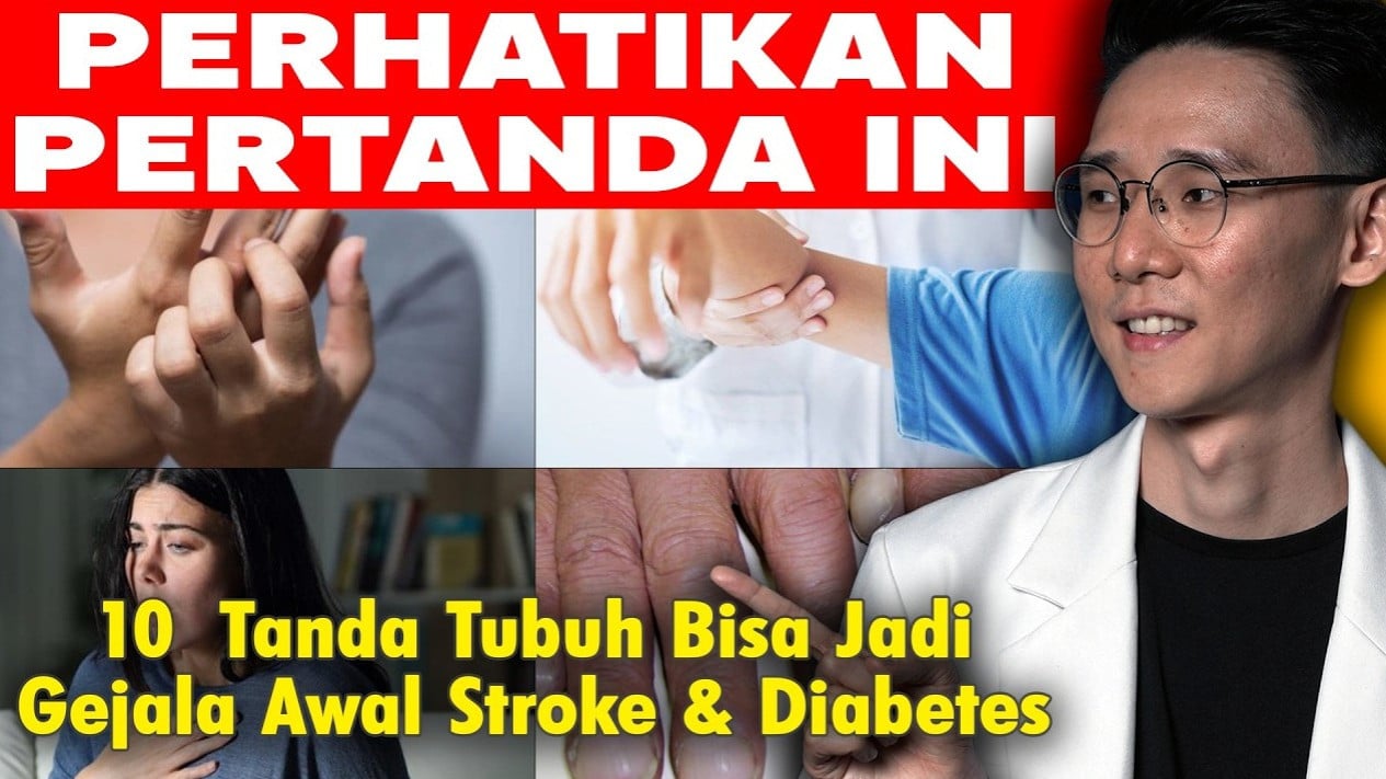 10 Tanda Awal Penyakit di Tubuh Bagian Atas, Gejala Stroke dan Diabetes