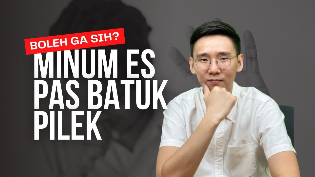 Minum Es Saat Batuk Pilek Ternyata Boleh Asal Ikuti Cara Ini!