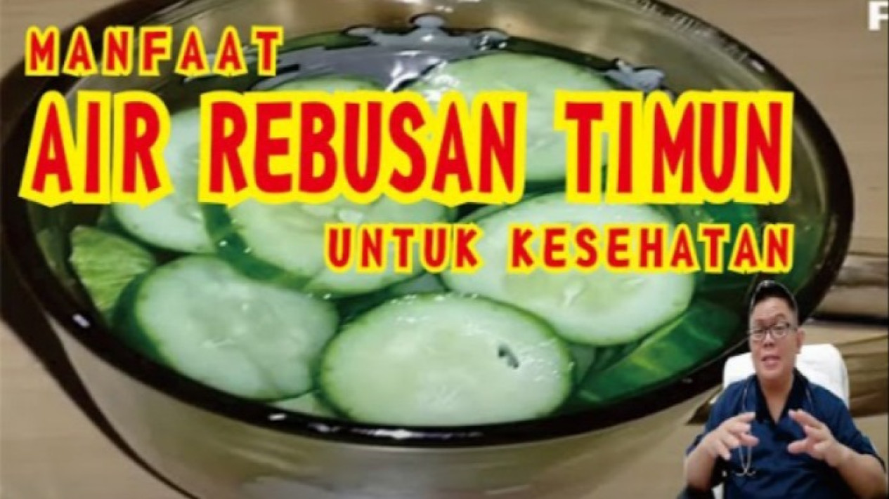 Minum Air Rebusan Timun Setiap Hari, Tekanan Darah Bisa Turun dan Tubuh Jadi Lebih Sehat!