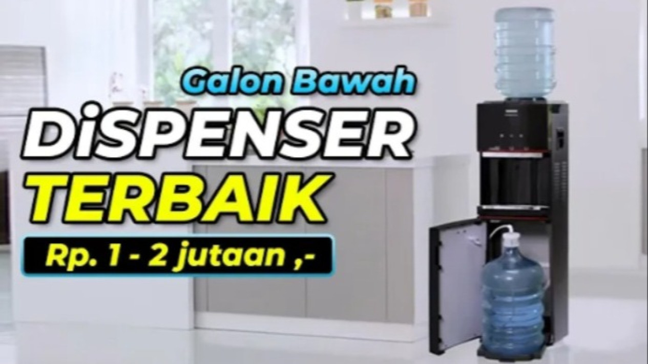5 Dispenser Galon Bawah Murah Terbaik 2025, Ganti Galon Jadi Super Gampang!