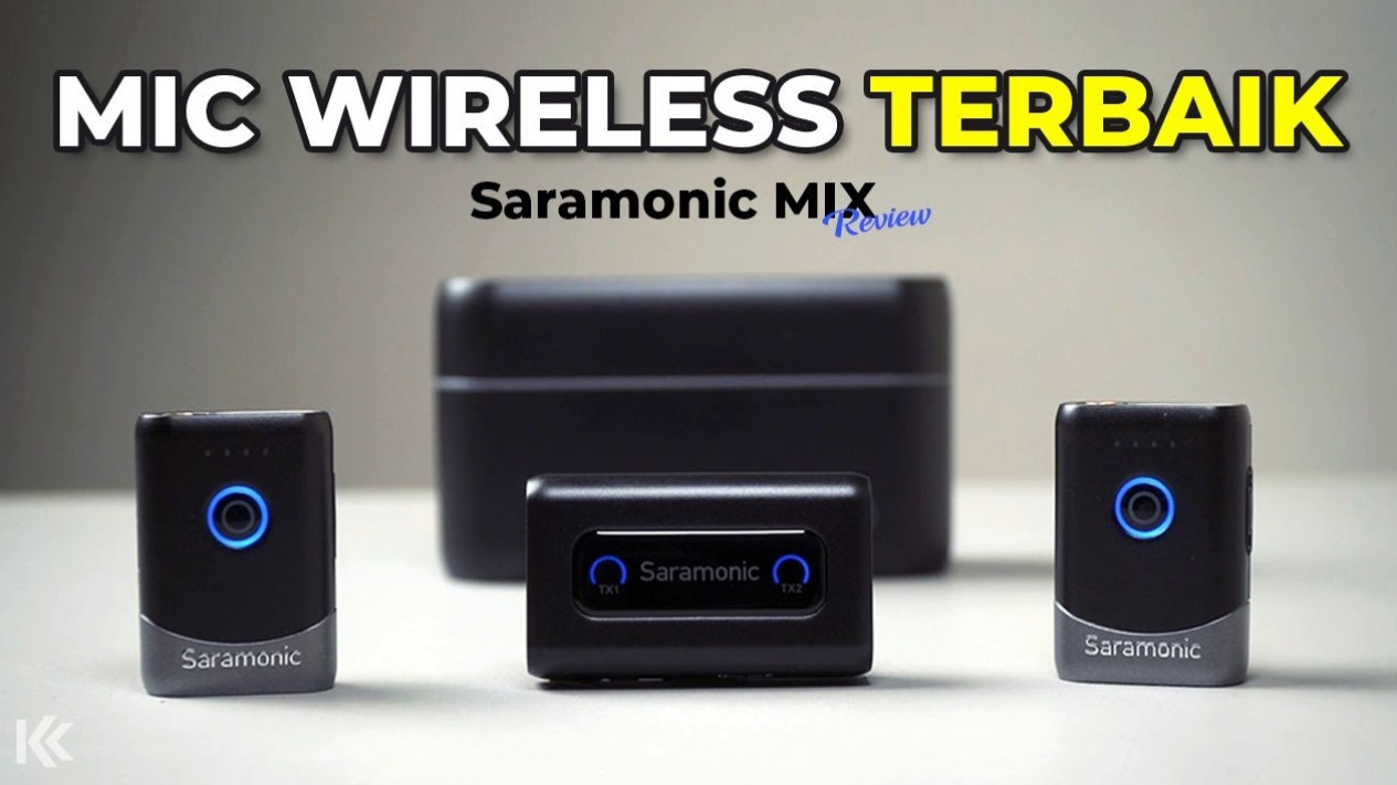 Rekomendasi Mic Wireless Saramonic MIX Terbaik 2025, Audio Jernih ...