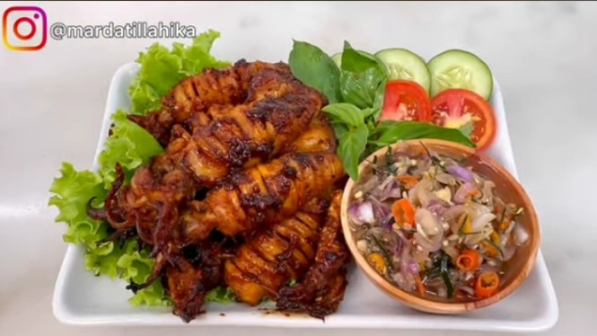 Resep Cumi Bakar Madu, Kombinasi Rasa Istimewa untuk Buka Puasa