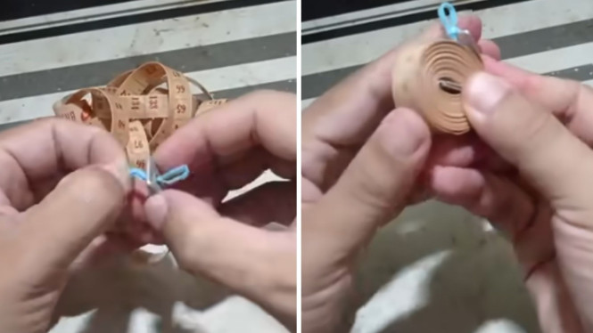 Gak Perlu Kotak Khusus! Begini Cara Simpan Matline Biar Gak Kusut, Cuma ...