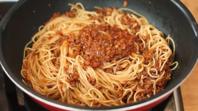 Coba Kenikmatan Spaghetti Bolognaise Ala Restoran Pakai Bahan Lokal ...
