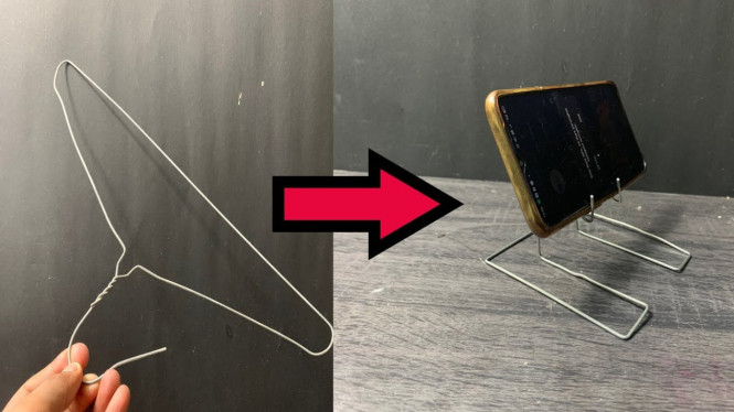 Banyak Hanger Nganggur di Rumah? Sulap Jadi Holder HP Keren dengan Tips Ini