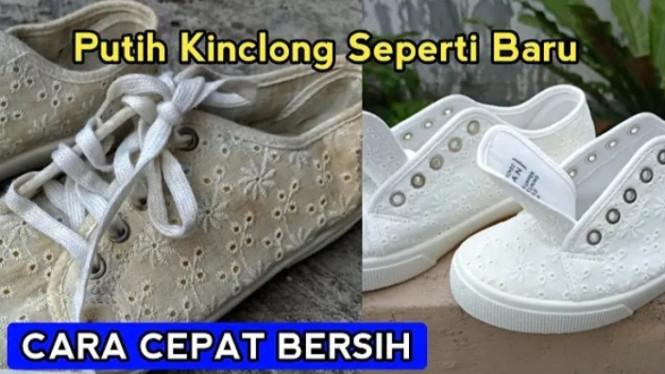 Ternyata Gampang! Begini Cara Mengatasi Sepatu Putih yang Menguning dan ...