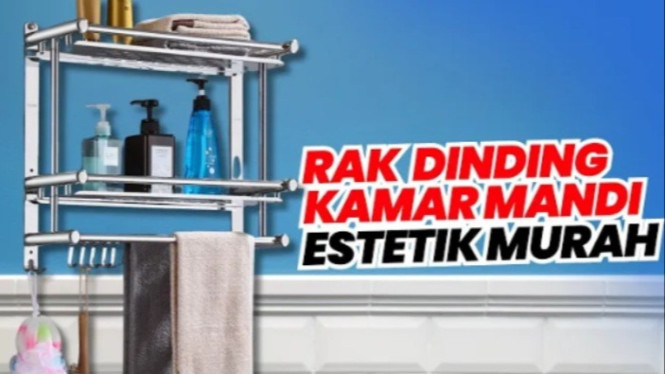 8 Rekomendasi Rak Kamar Mandi Terbaik yang Bikin Ruangan Lebih Rapi dan ...