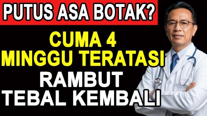 Kepala Botak Licin Jadi Lebat Lagi Hanya Modal Bumbu Dapur Murah ...