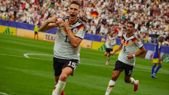 Jerman Perkasa, Hajar Curacao 7-1