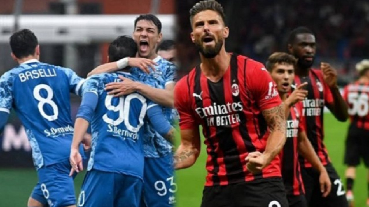 Foto Serie A Italia Ukir Sejarah, Duel AC Milan vs Como Dipindah ke Stadion Dekat Indonesia ...