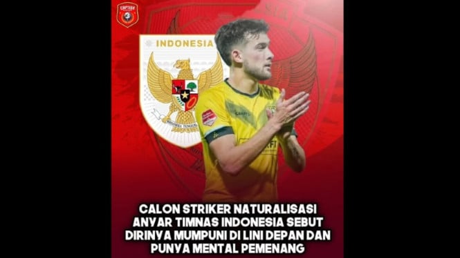 Dean Zandbergen Siap Bela Timnas Indonesia, Ungkap Keunggulannya yang ...