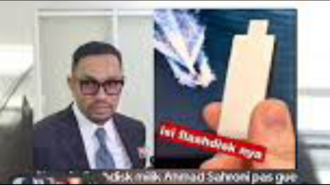 Mengejutkan, Misteri Isi Flashdisk Putih Ahmad Sahroni Terbongkar, Ternyata Begini Isinya?