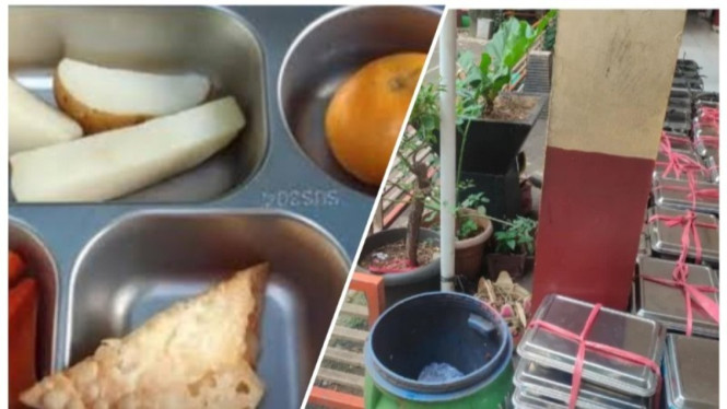 Menu MBG Kembali Viral, Kali Ini di Depok, Netizen: Budget 15 ribu ...