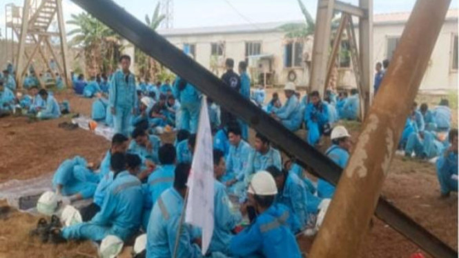 10 Karyawan PT WHW Dipecat Sepihak, FSBSI Minta Pemkab Ketapang Turun ...