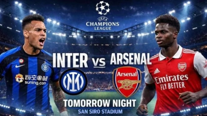 Duel Panas Inter Milan vs Arsenal Liga Champions Nanti Malam, Mampukah ...