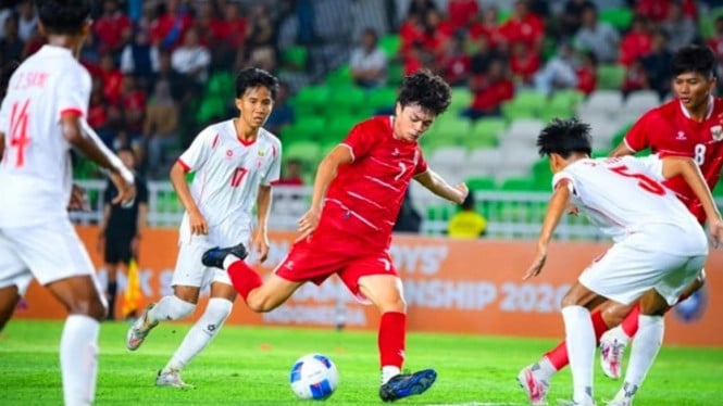 Timnas Indonesia U19 Lakoni Laga Kedua Grup A Piala AFF U19 2026 Hari Ini