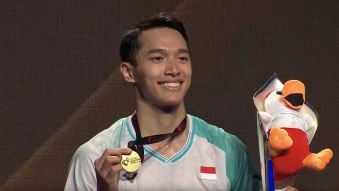 Jonatan Christie Tumbangkan Wakil Denmark, Juara Hylo Open 2025