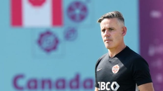 Foto John Herdman Hadir Langsung di Stadion, Satu Hal Ini Bikin Super ...