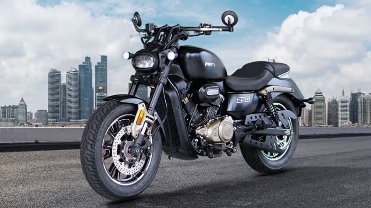 Foto WMOTO Morbius 250: Motor Gaya Harley dengan Harga 60 Jutaan ...