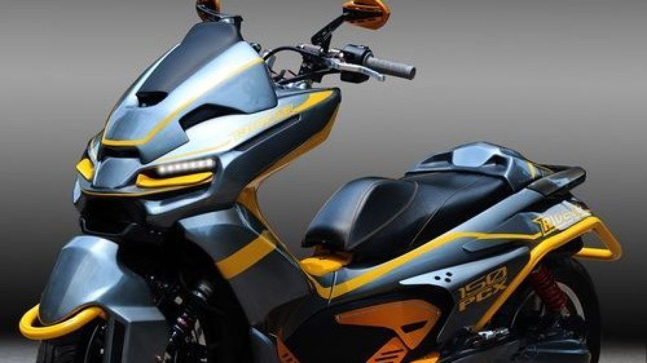Foto 5 Ide Modifikasi Ringan Motor Matic, Tampil Kece Tanpa Kehilangan ...